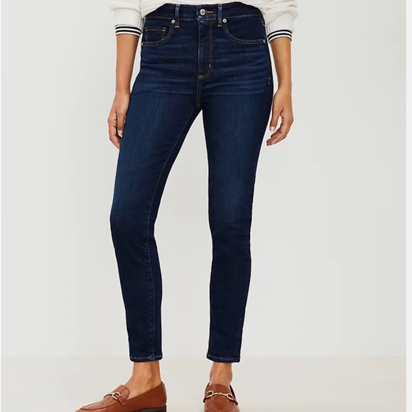 LOFT | Jeans | Loft Curvy Mid Rise Skinny Jeans | Poshmark